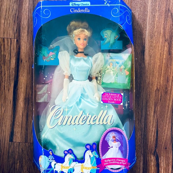 Toys Dolls Vintage Mattel Disney Classics Cinderella New in Box etna.com.pe